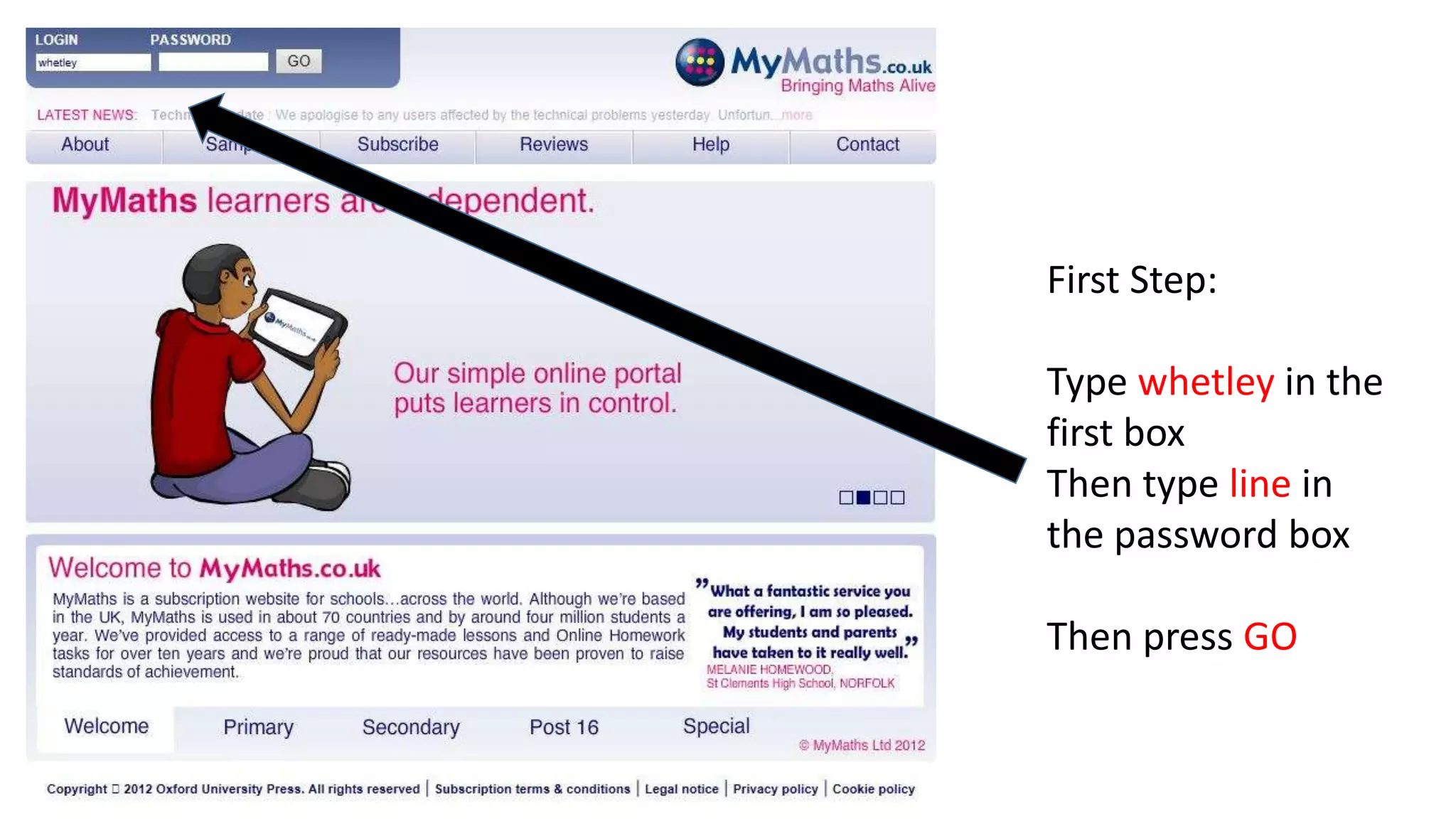 How to use mymaths | PPT