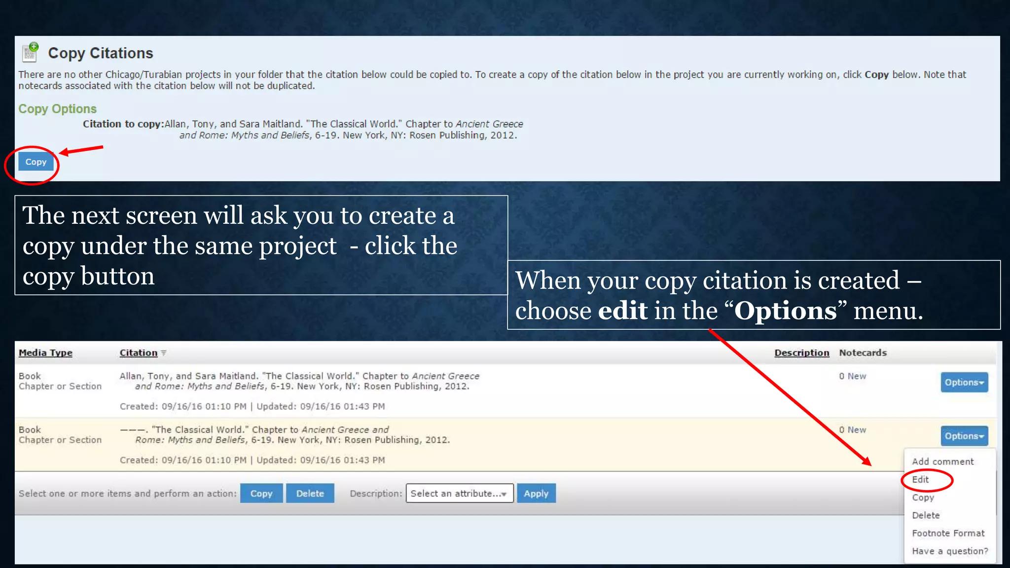 How to use NoodleTools | PPT