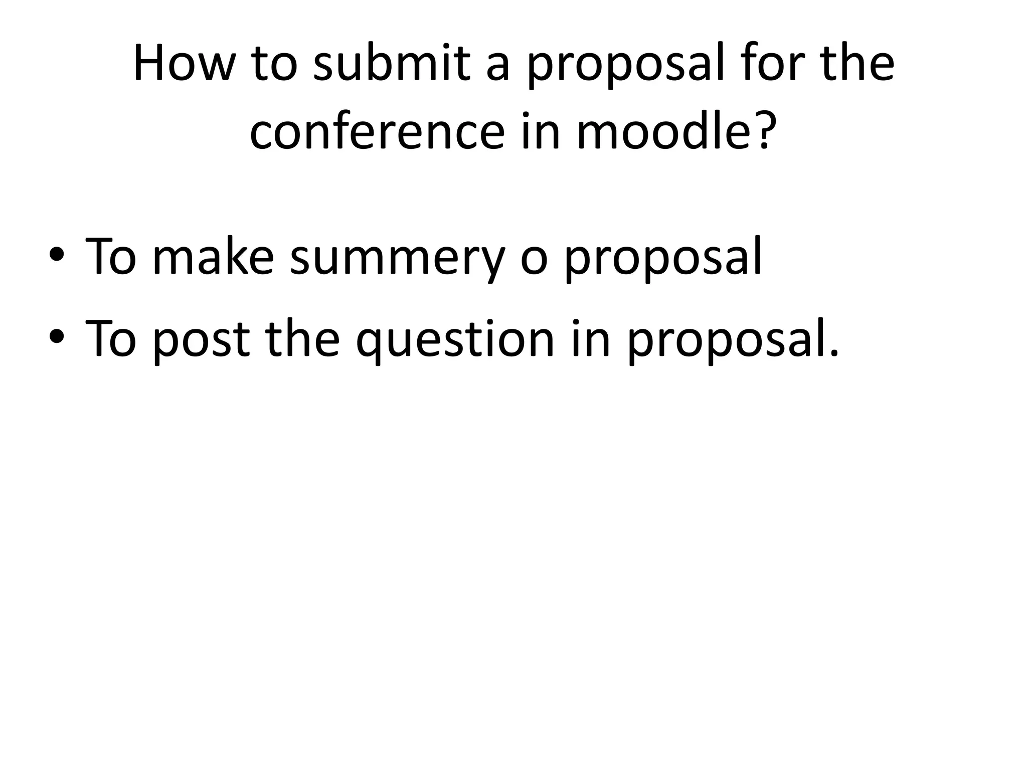 How to use of moodle | PPT