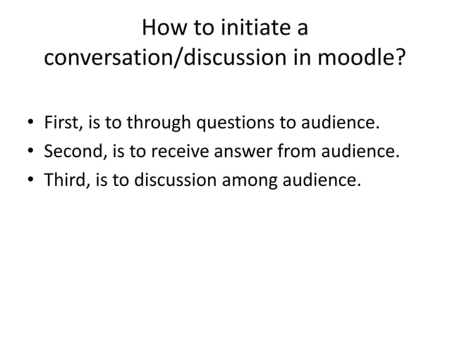 How to use of moodle | PPT