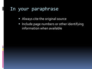 How To Use Outside Sources | PPTX