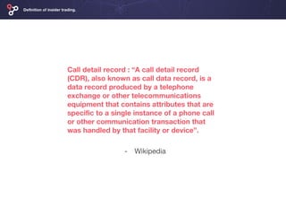 How to use phone calls and network analysis to identify criminals | PDF