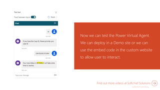 How to use power automate in power virtual agent | PPT