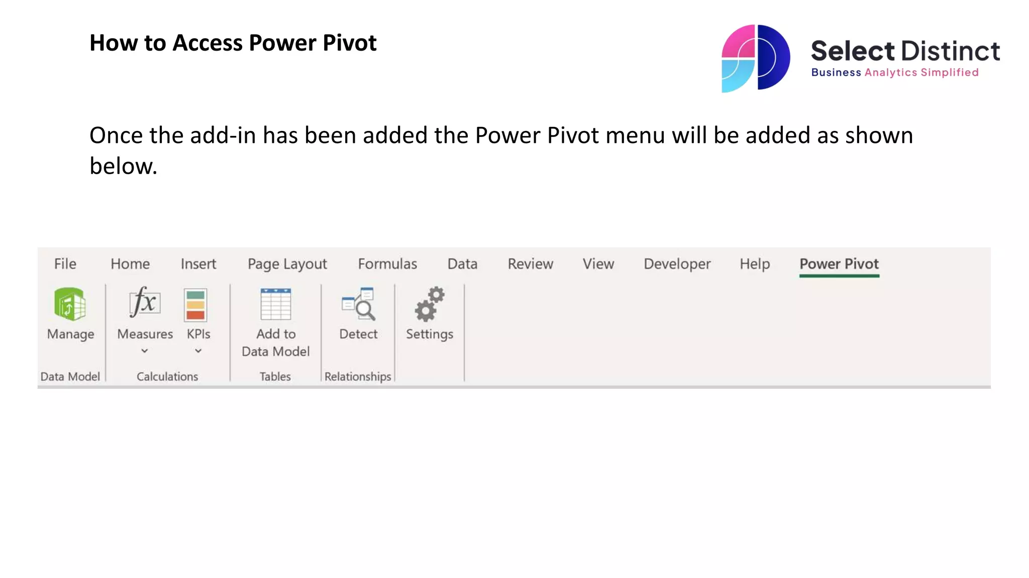 How to use Power Pivot in Excel | PPT