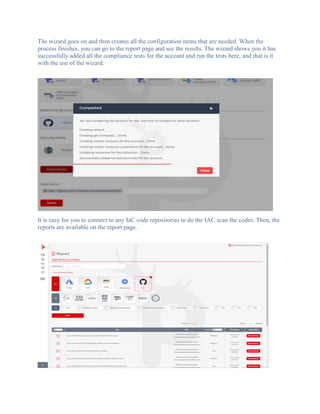 How to use prancer configuration wizard for easy repository onboarding for ia c security | PDF