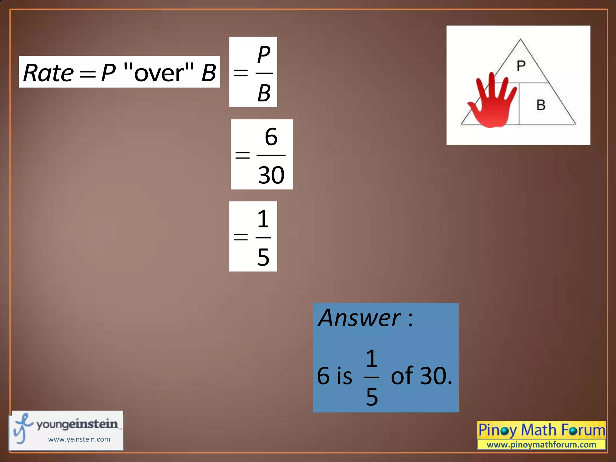 How to Use Percentage - Rate - Base (PRB) and Translation in Solving ...