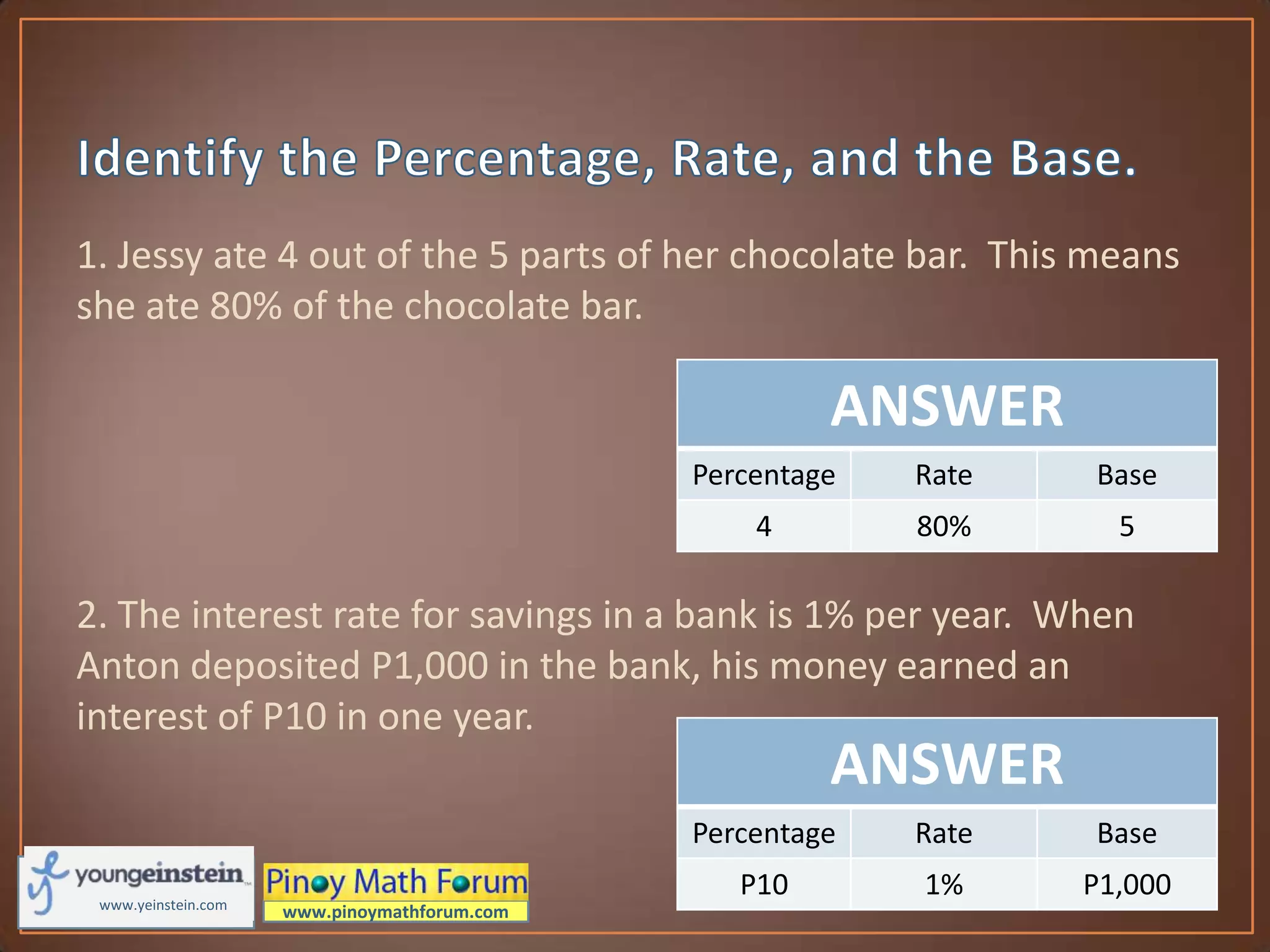 How to Use Percentage - Rate - Base (PRB) and Translation in Solving ...