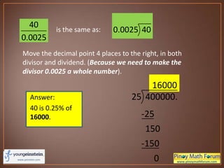 How to Use Percentage - Rate - Base (PRB) and Translation in Solving ...
