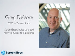 Using Pre-assignments to Improve New User Training for Salesforce | PPT