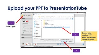 How to use presentation tube | PDF