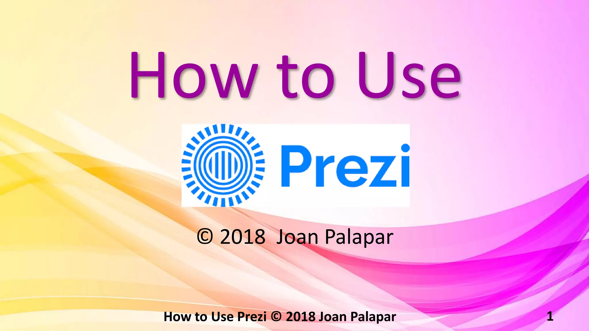 How to use Prezi | PDF