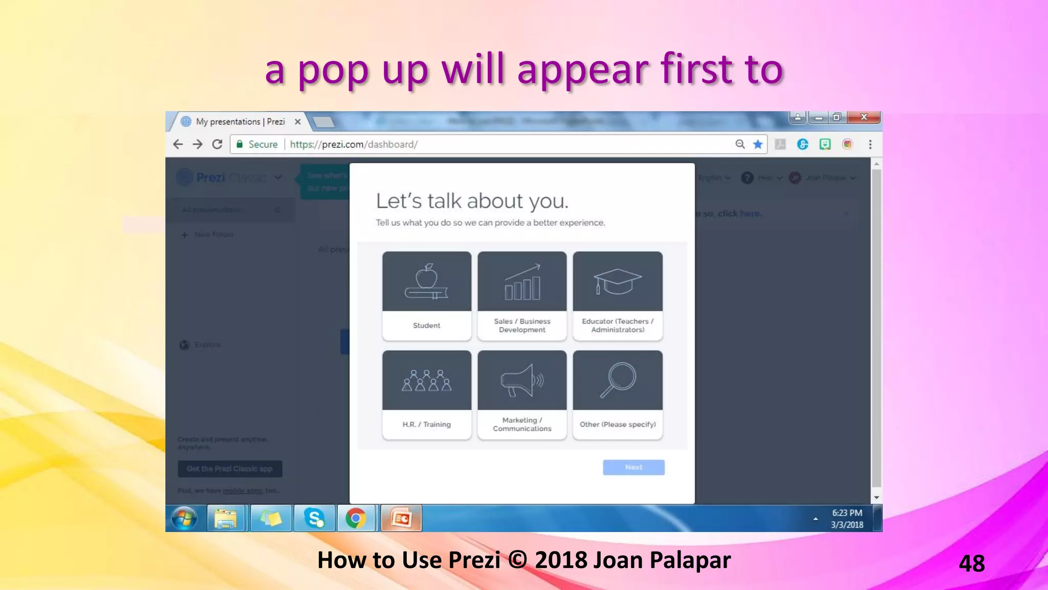 How to use Prezi | PDF