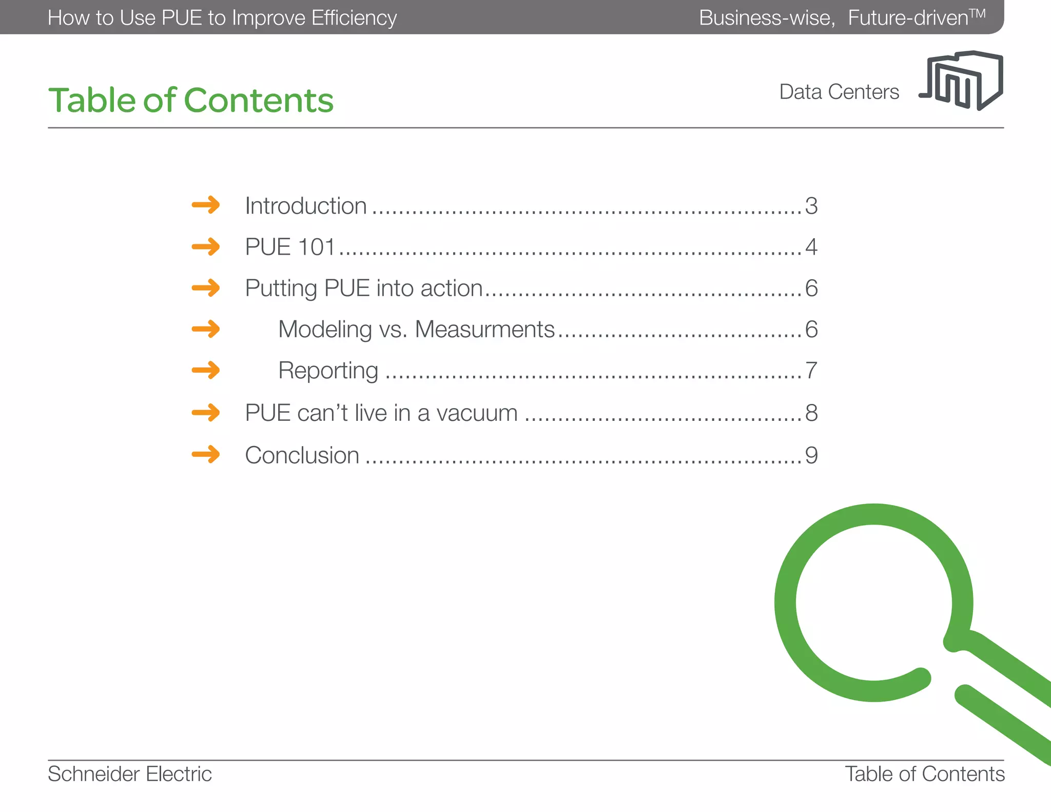 How to Use PUE To Improve Efficiency | PDF