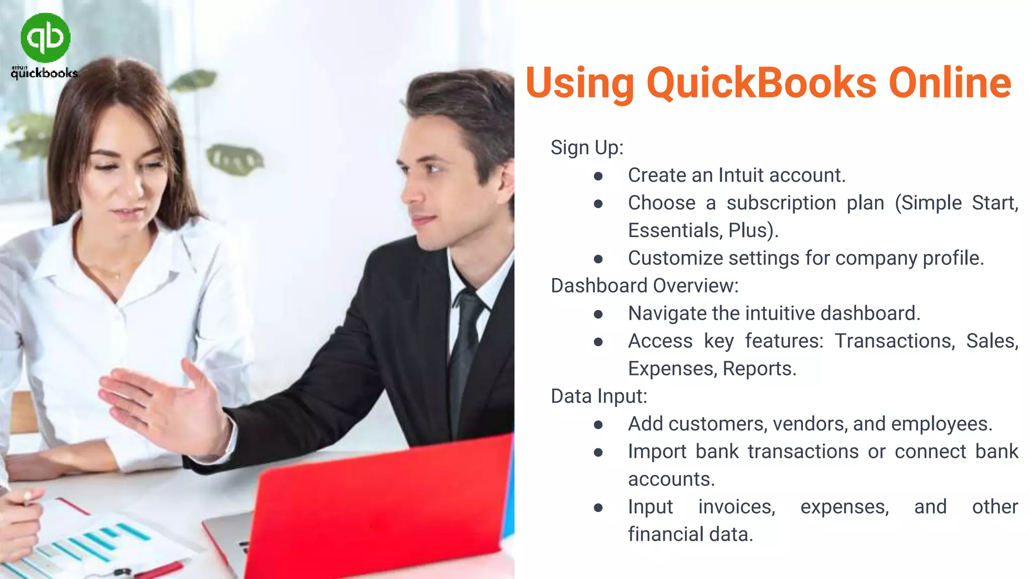 QuickBooks Desktop, Intuit, and Online: How to Use.pptx