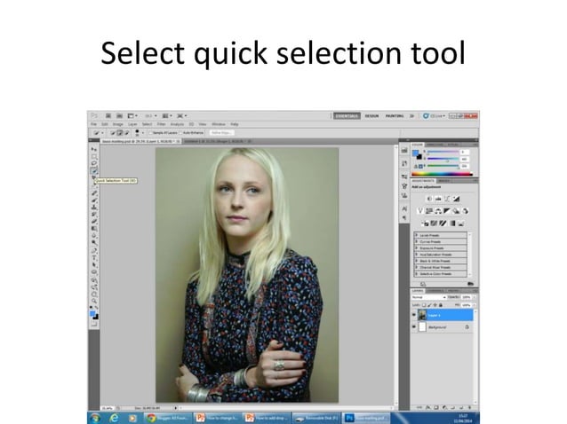 How to use quick selection tool | PPTX