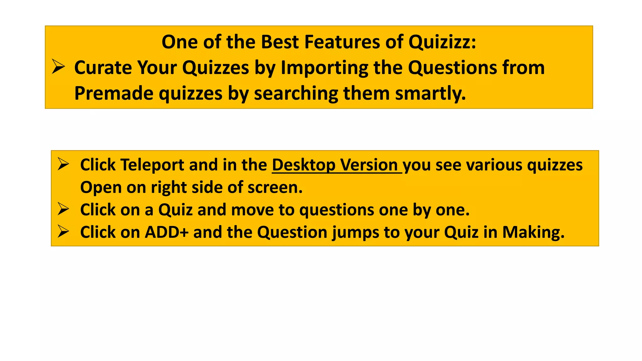 How to Use Quizizz for Online Learning and Assessment | PPSX