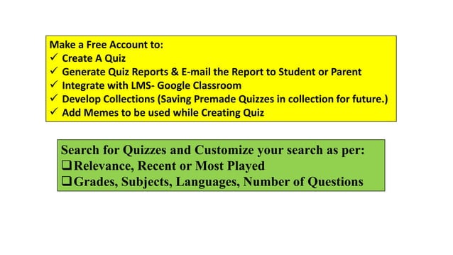 How to Use Quizizz for Online Learning and Assessment | PPSX ...