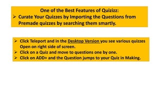 How to Use Quizizz for Online Learning and Assessment | PPSX