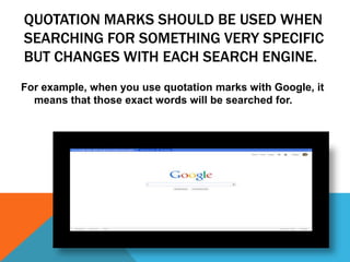 How to use quotation marks | PPTX