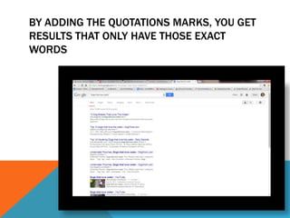 How to use quotation marks | PPTX