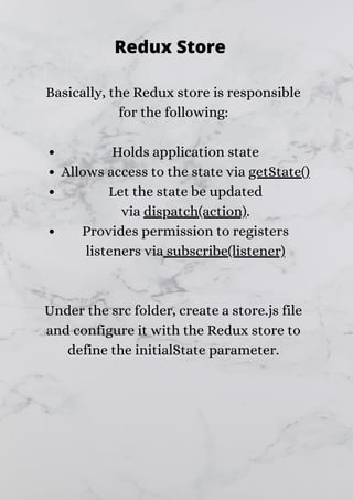 How to use redux with react hooks in react native application | PDF