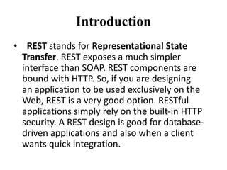 How to use rest component | PPTX