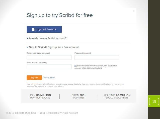 How to use Scribd | PDF | Internet | Computing