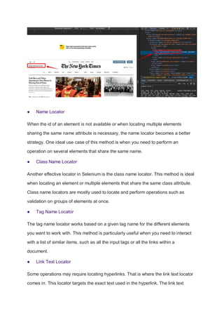 How to use selenium locators effectively for web automation.pdf
