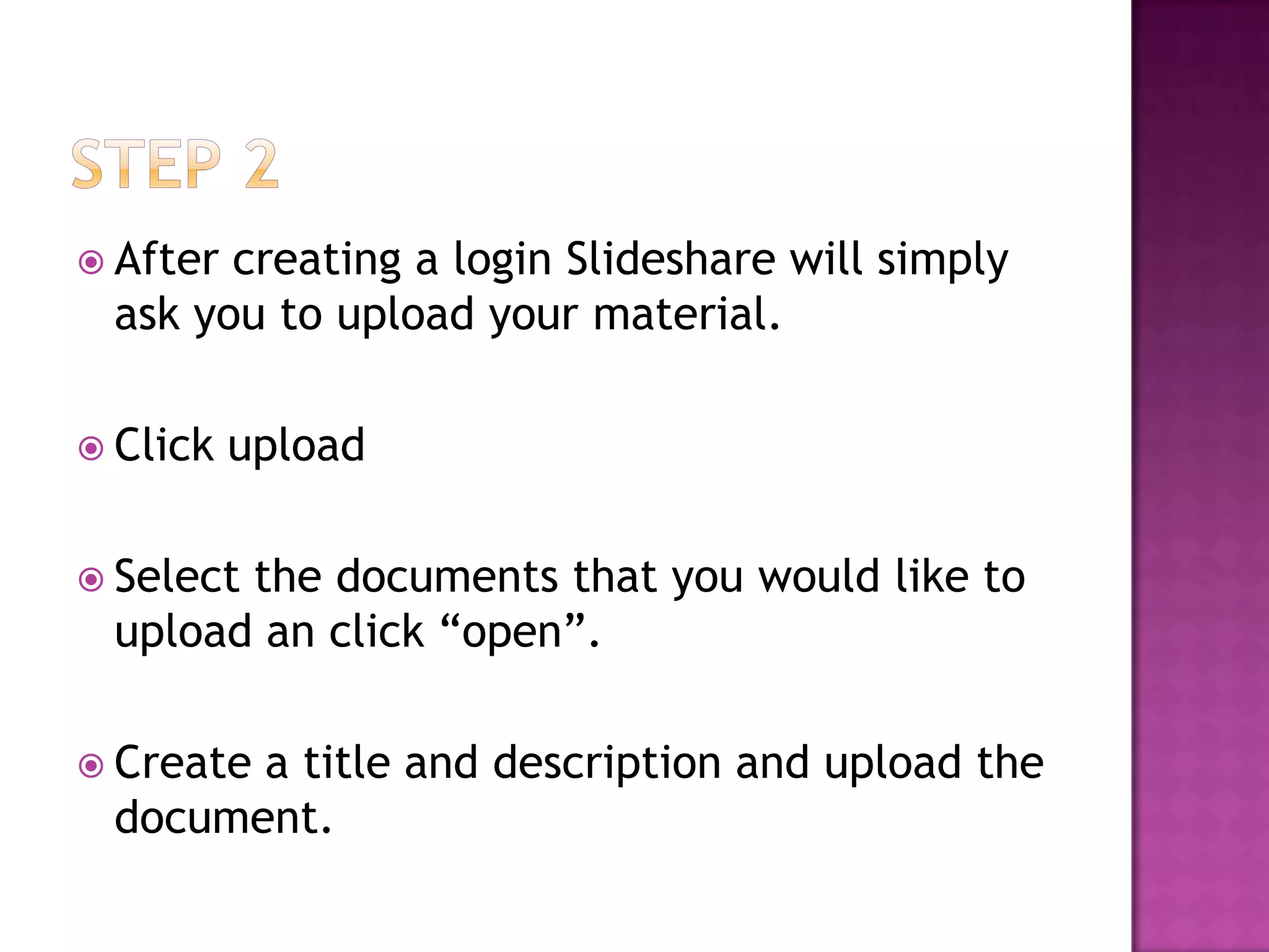 How to use slideshare | PPTX
