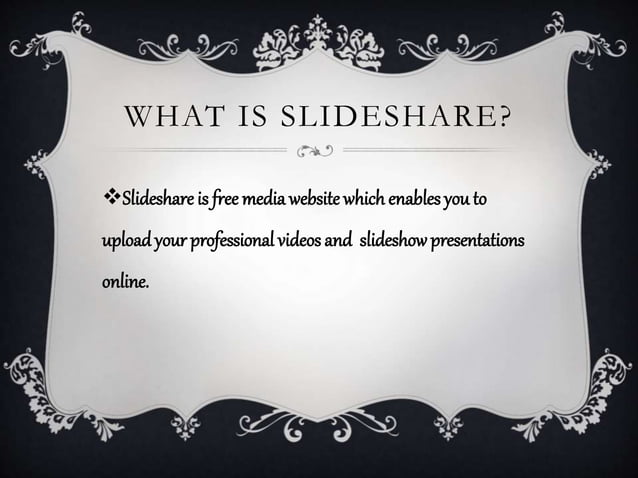 How to make a Presentation using Slideshare | PPTX