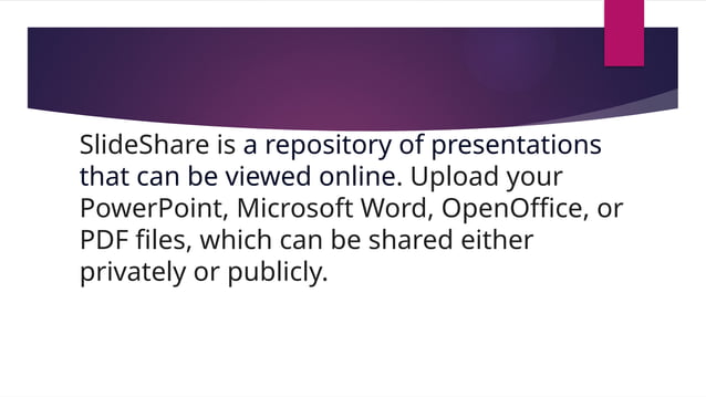 How to Create and use slideshare for powerpoint | PPT