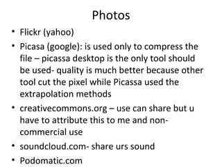 How to use social media for our work | PPT