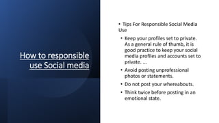 How to use social media to enhance learning | PPTX