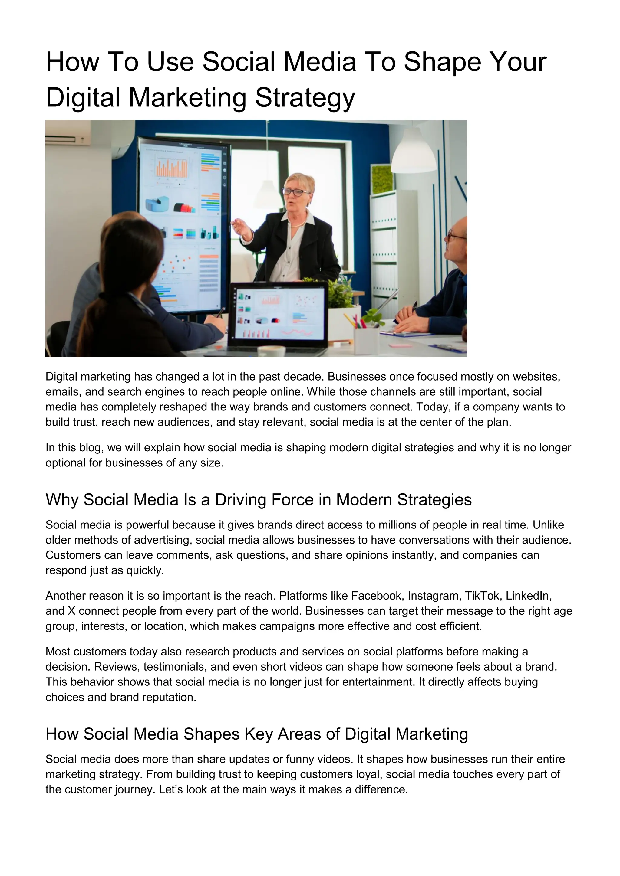 How To Use Social Media To Shape Your Digital Marketing Strategy.pdf