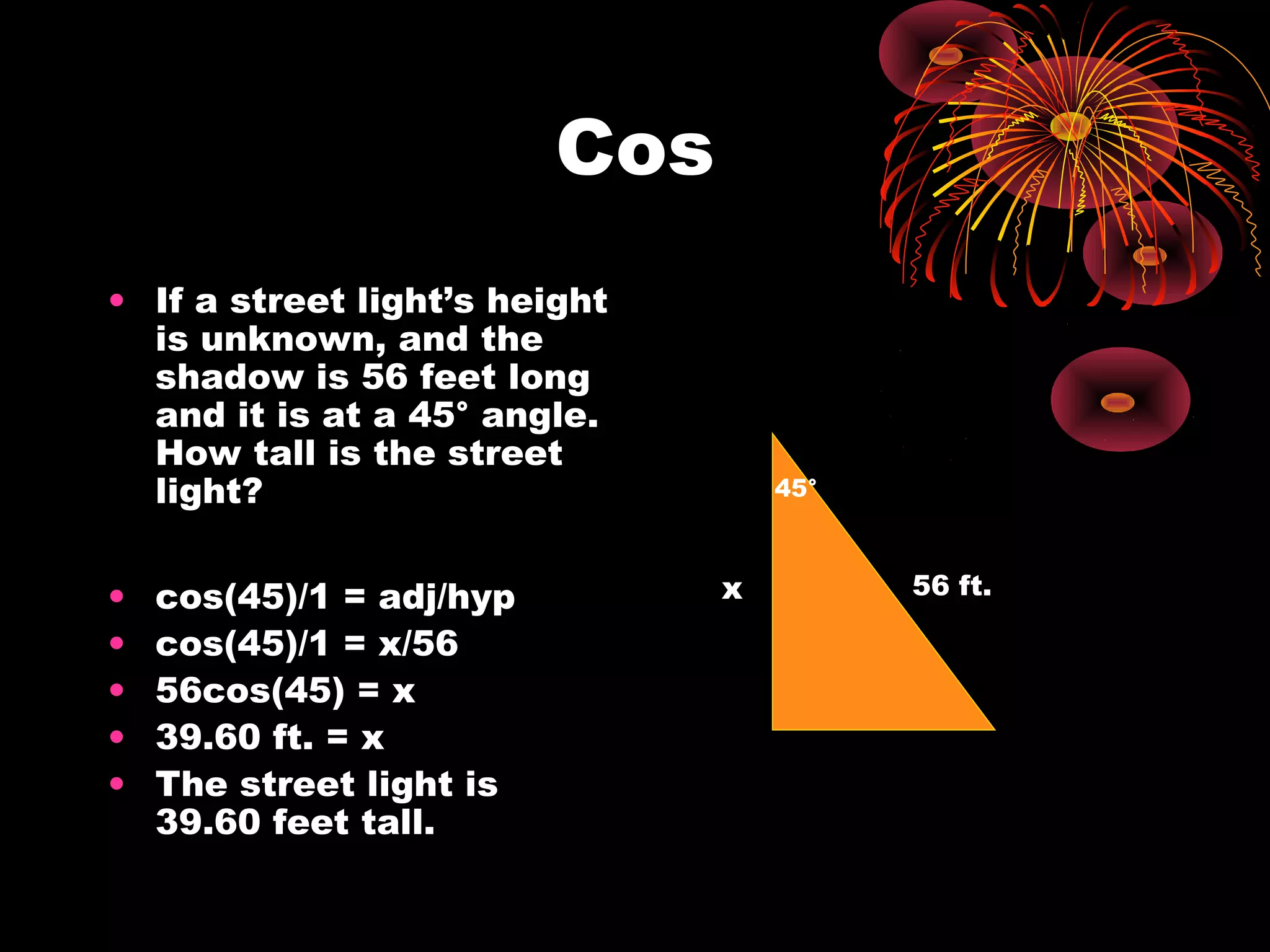 How to use soh, cah, toa | PPT