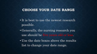 How to Use Springer Database | PPT