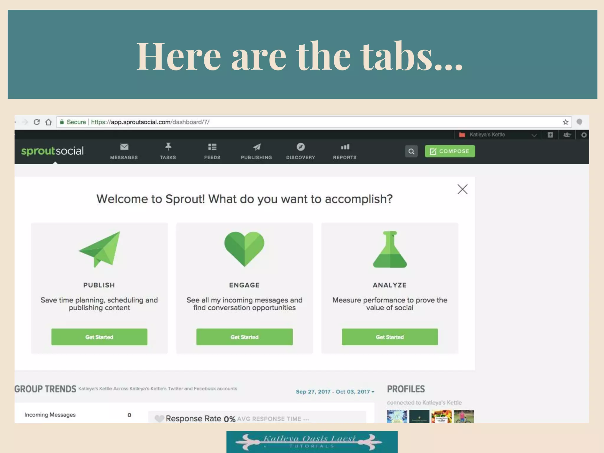 Step by Step Tutorial on Sprout Social | PPTX