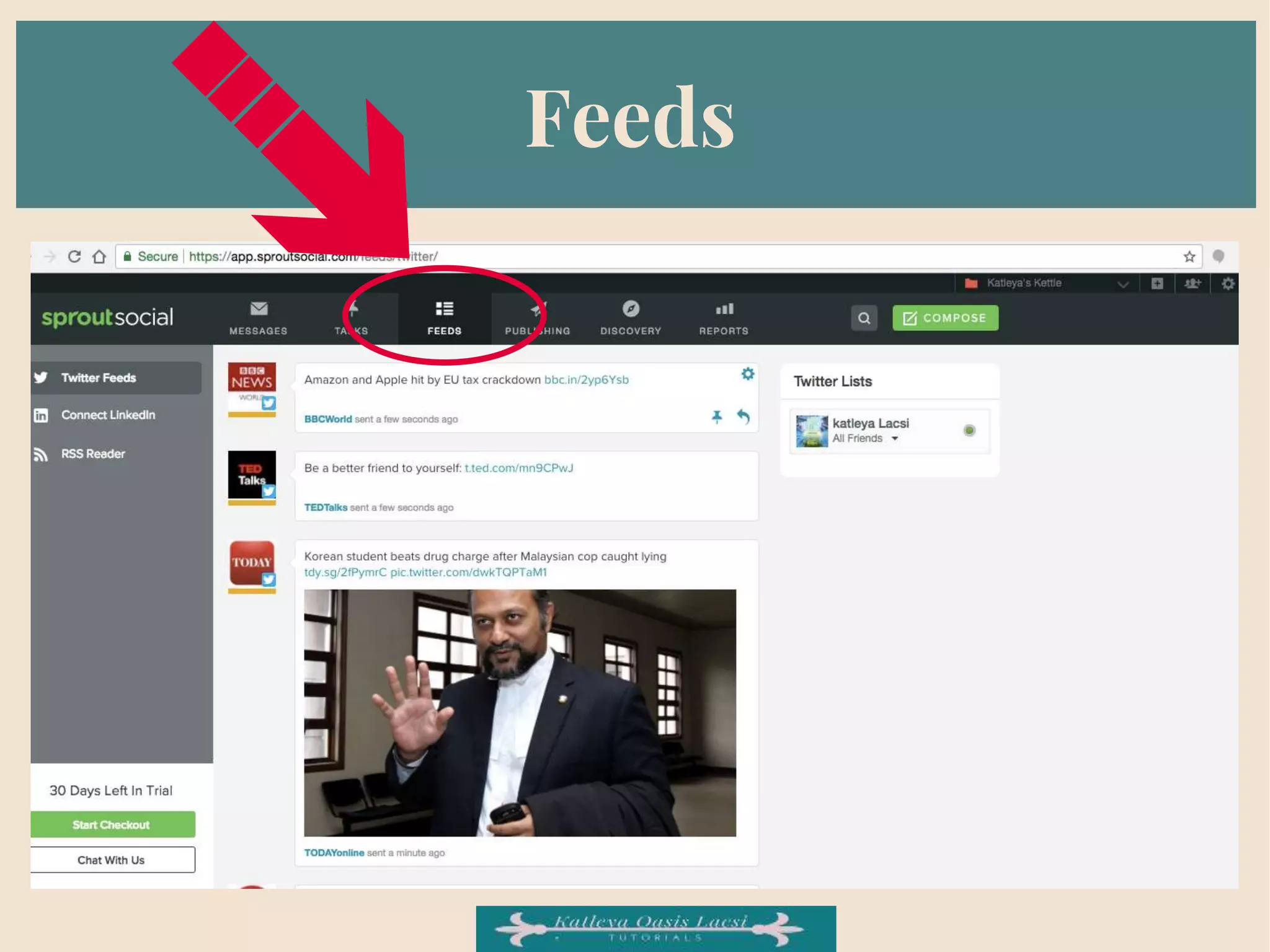 Step by Step Tutorial on Sprout Social | PPTX