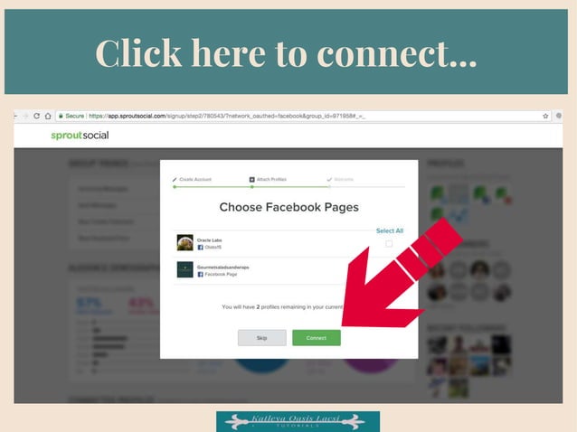 Step by Step Tutorial on Sprout Social | PPT
