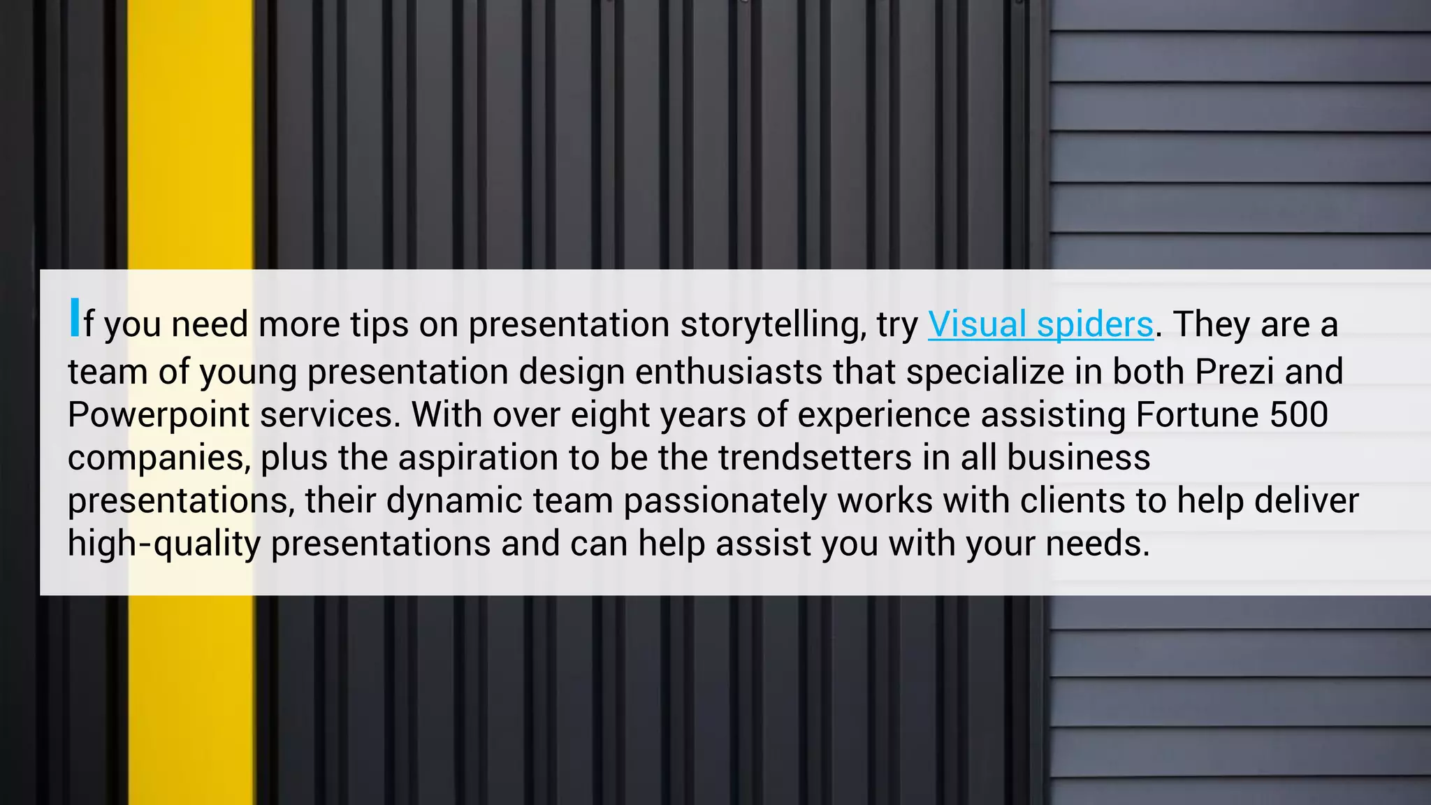 How to use storytelling effectively during presentation | PDF