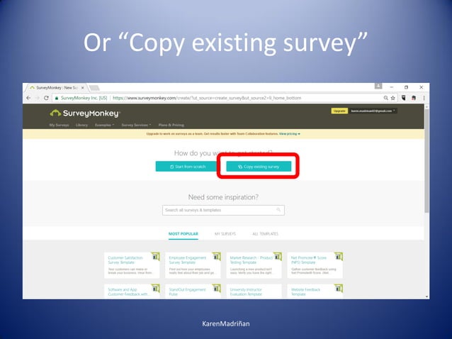How to use survey monkey | PPT