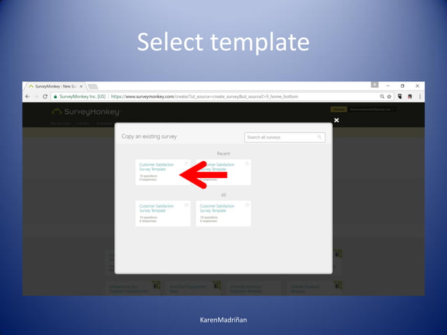How to use survey monkey | PPT