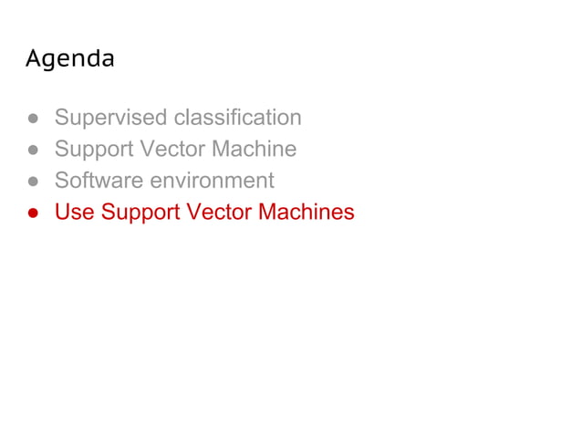How to use SVM for data classification | PPT