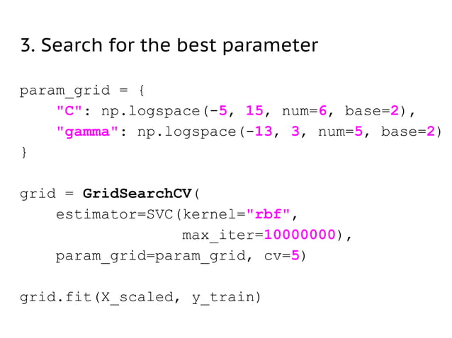 How to use SVM for data classification | PPT