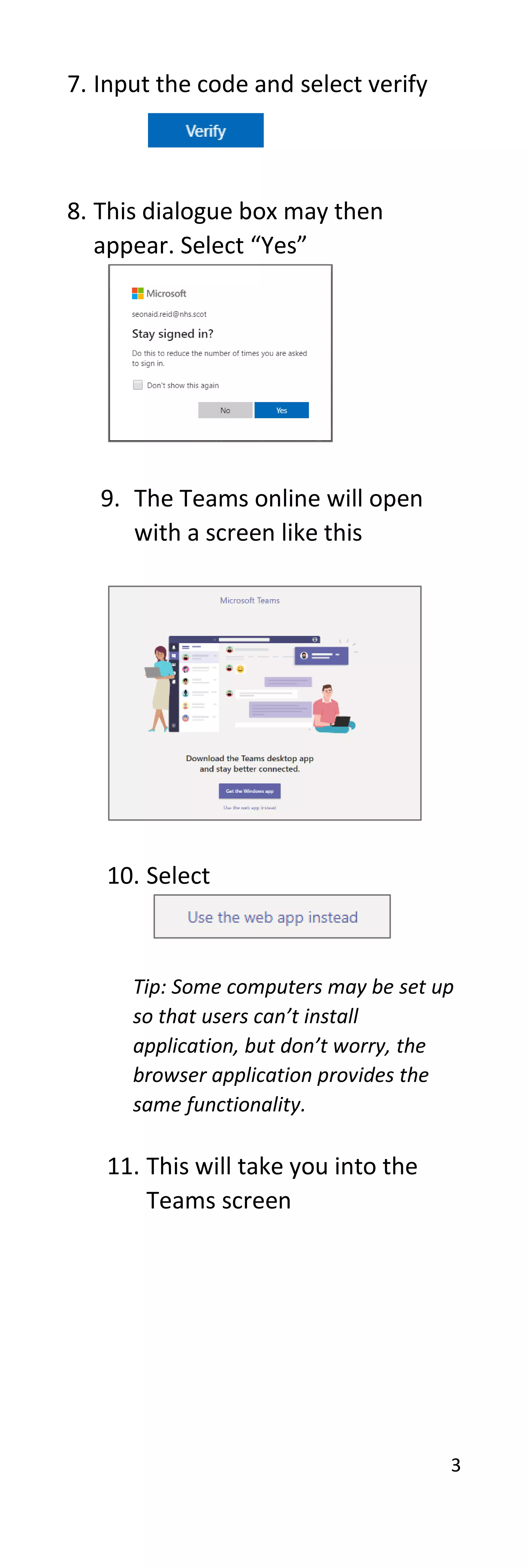How to use Microsoft Teams in a browser | PDF