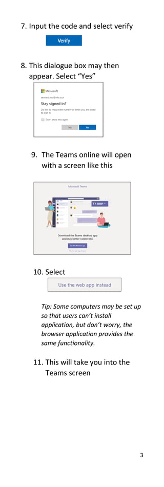 How to use Microsoft Teams in a browser | PDF