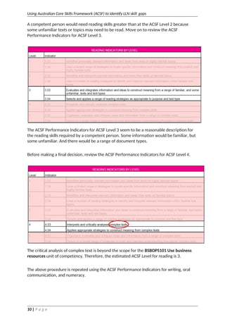 Training and Assessment How to use the Australian Core Skills Framework ...
