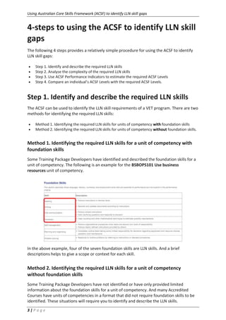 Training and Assessment How to use the Australian Core Skills Framework.pdf