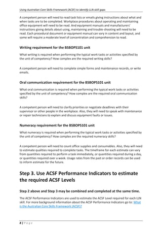 Training and Assessment How to use the Australian Core Skills Framework.pdf
