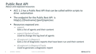 How to Use the CA Application Performance Management Command Center for ...